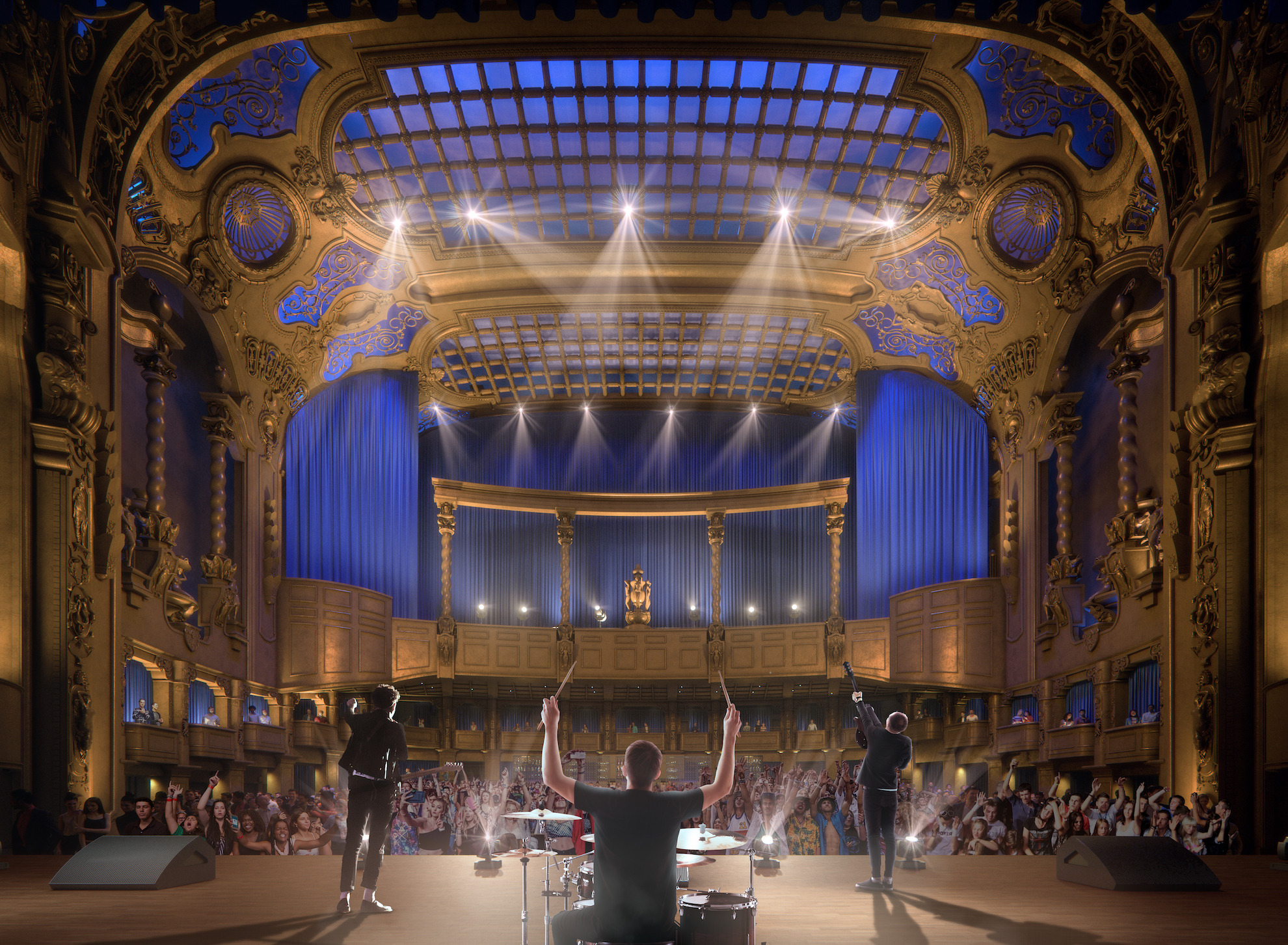 Brooklyn Paramount reopens as music venue in Downtown Brooklyn ...