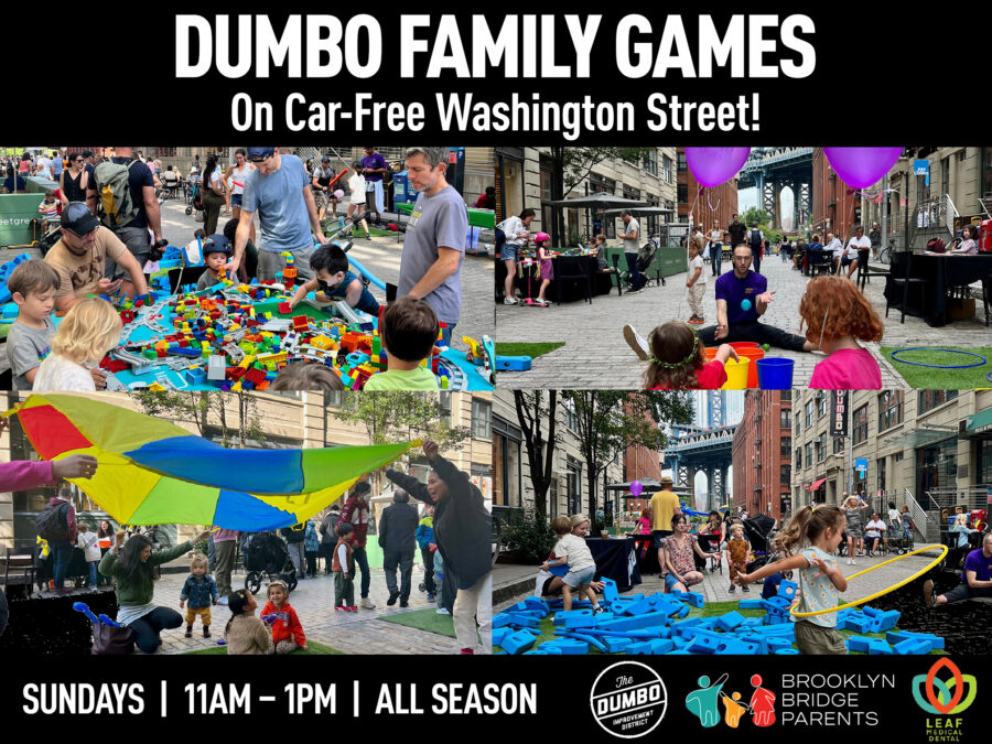 DUMBO Family Games kicking of Sunday May 19 | Brooklyn Bridge Parents ...