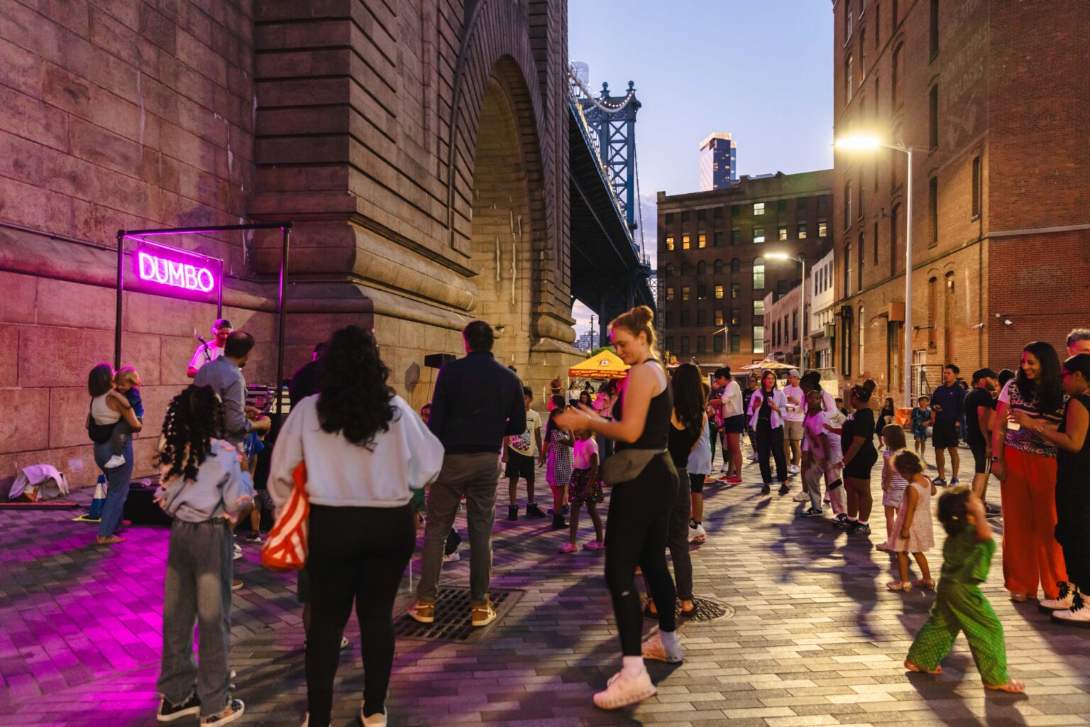 So much fun at the DUMBO Disco free all ages dance party 9/12/25 ...